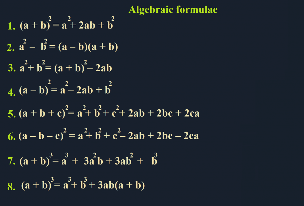 Algebraic formulae for Solving Polynomials – International Math Education