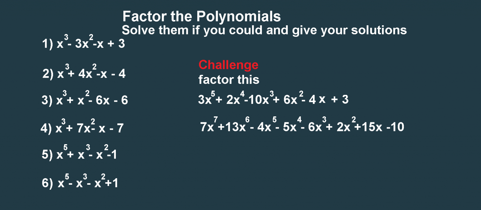 Polynomial factoring 4 terms -Worksheet – International Math Education Polynomial factoring 4 terms -Worksheet – International Math Education